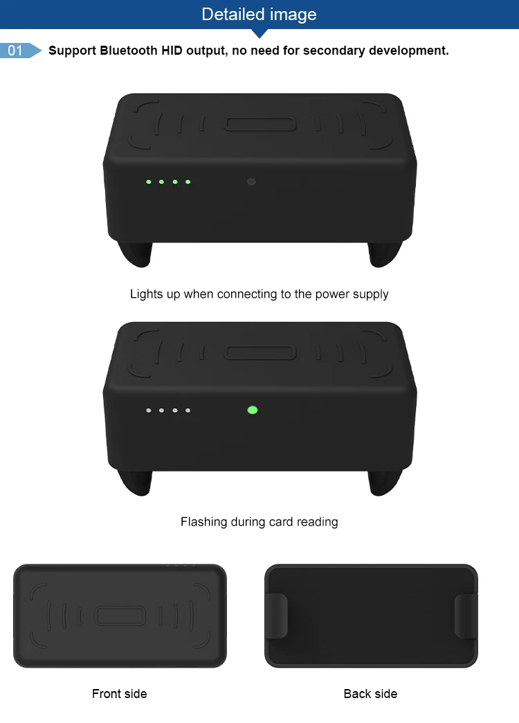 Chafon 860~960mhz Uhf Rfid Bluetooth Reader Supports Android Ios - Buy ...