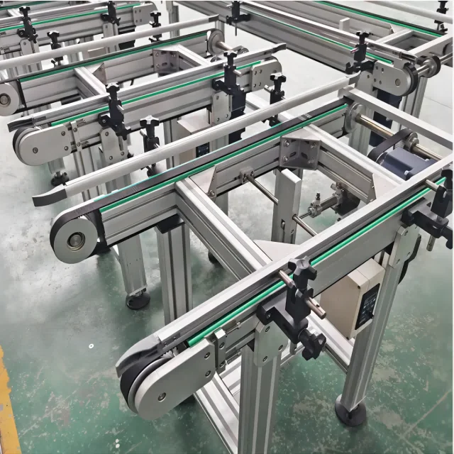 Customized Conveying Tray Double Chain Conveyor For Wooden Or Plastic ...