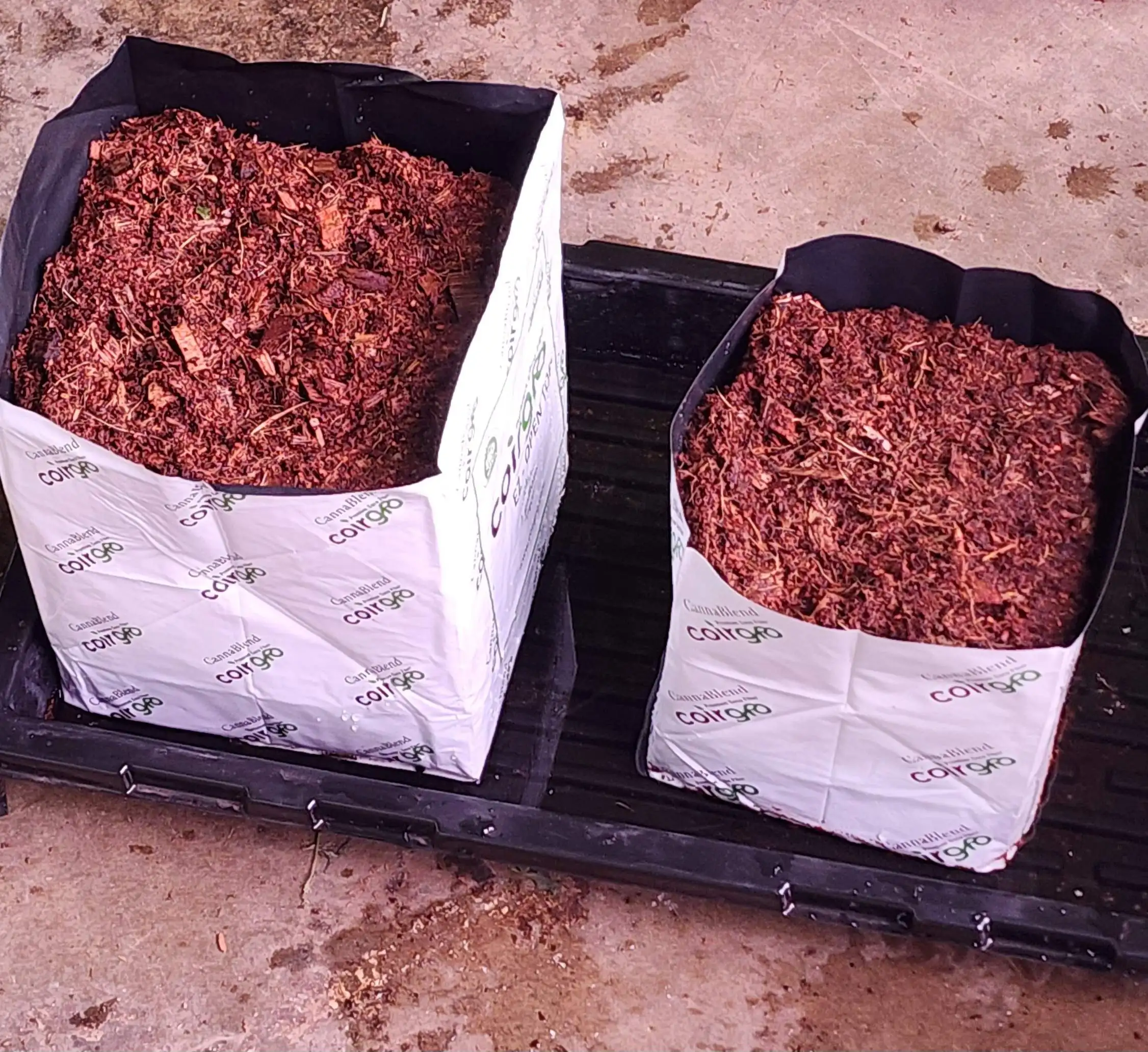 1 Gallon 2 Gallon 5 Gallons Coconut Peat Pith Coco Coir Grow Bags