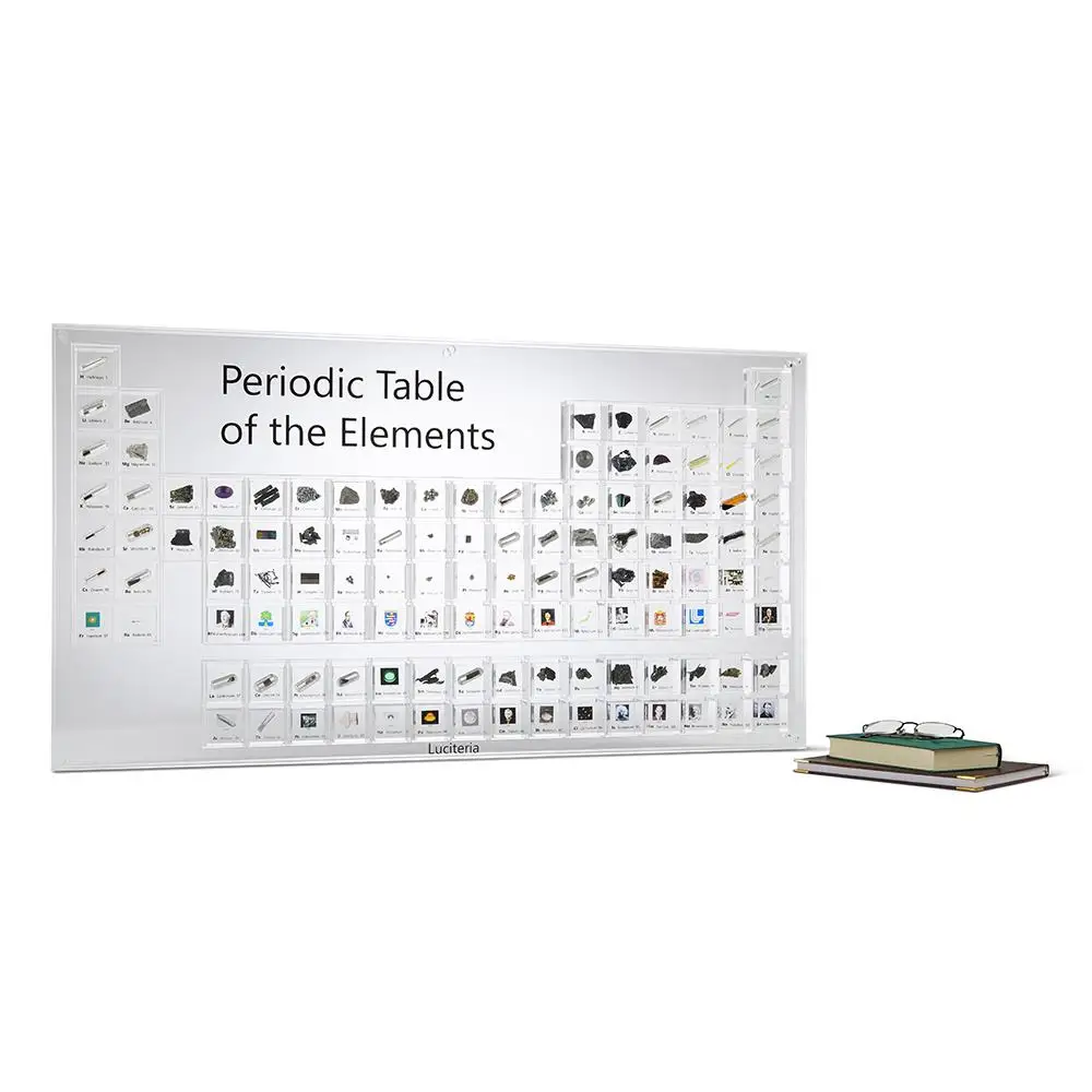 Wall Mounted Chemical Element Display Frame Acrylic 118 Periodic Table ...