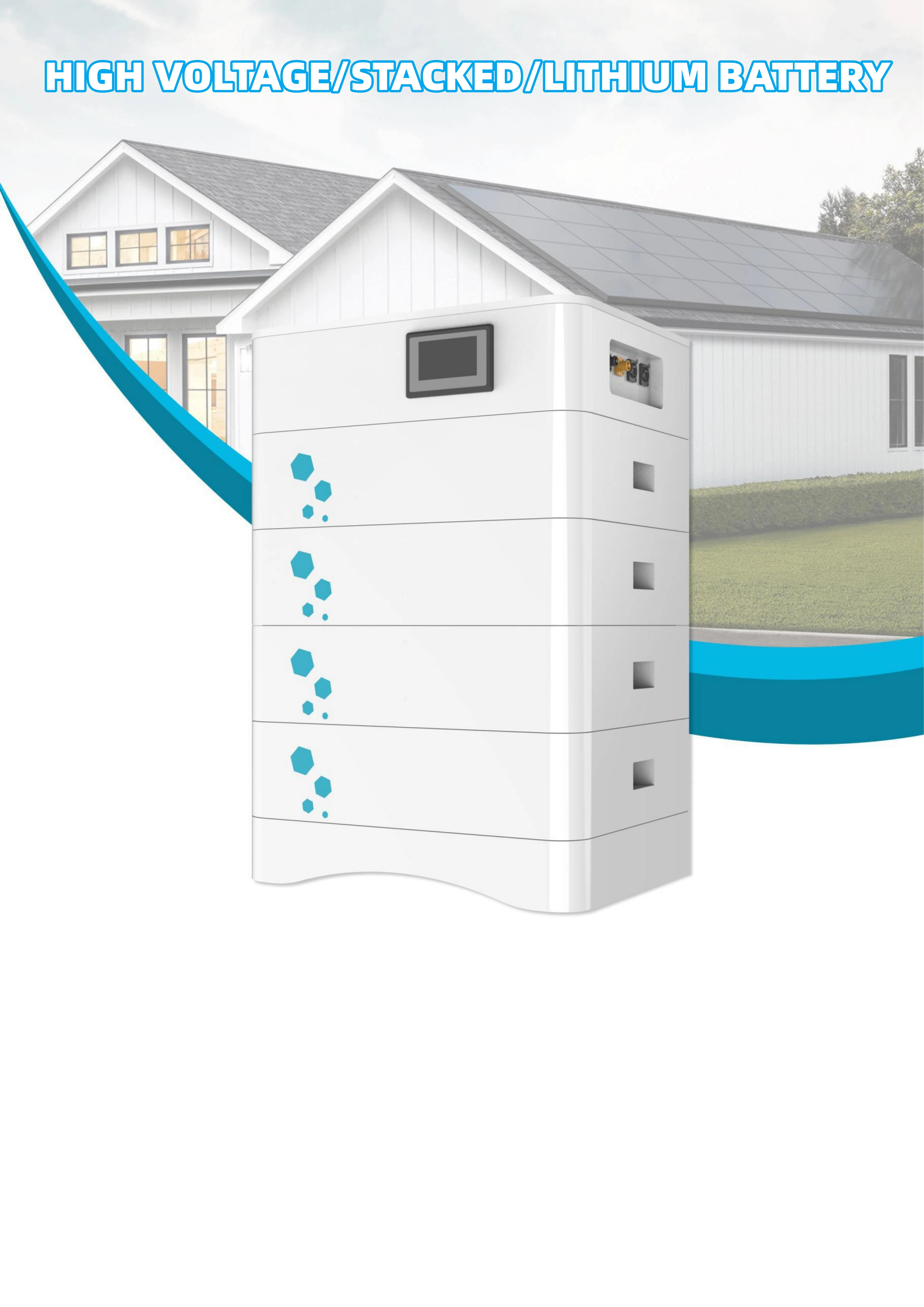 Elegant Design Hv Stackable Battery 30kwh 40kwh High Voltage Lifepo4 ...