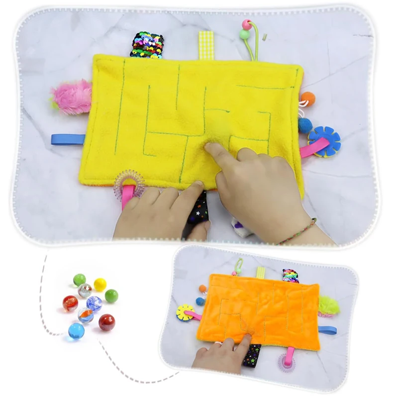 Marble Maze Mat - Calming Sensory Toy for Stress Relief