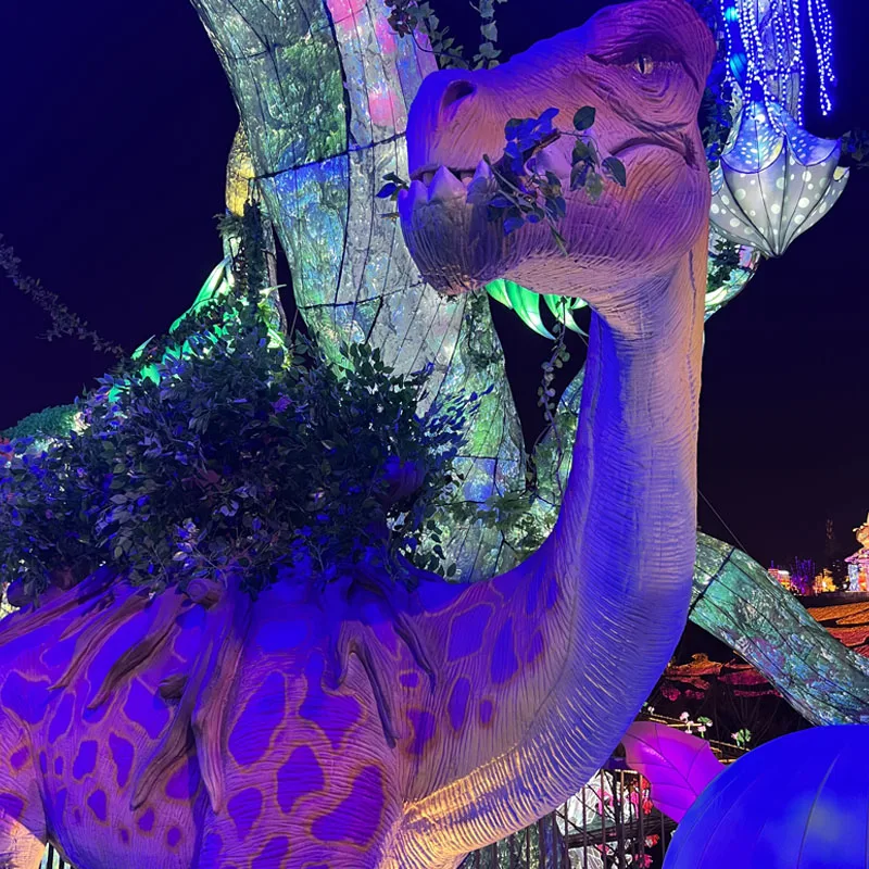 Large Animatronic Dinosaurs Simulation Robotic Dinosaurio Animatronic ...