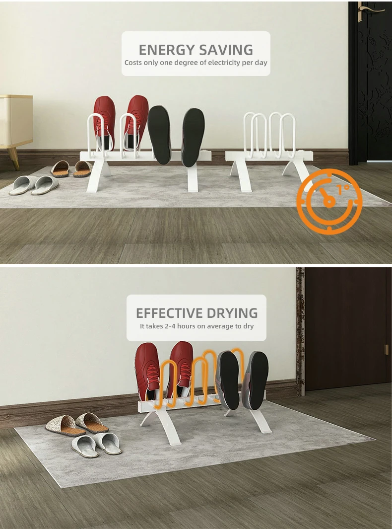 Evia Shoes Drying Rack Boot Dehumidify Warmer Electric Heated Shoe ...