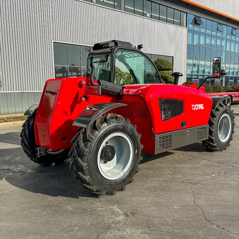 New 4 Wheel Drive Telescopic Handler 4WD Telehandler 17 Metre Boom ...