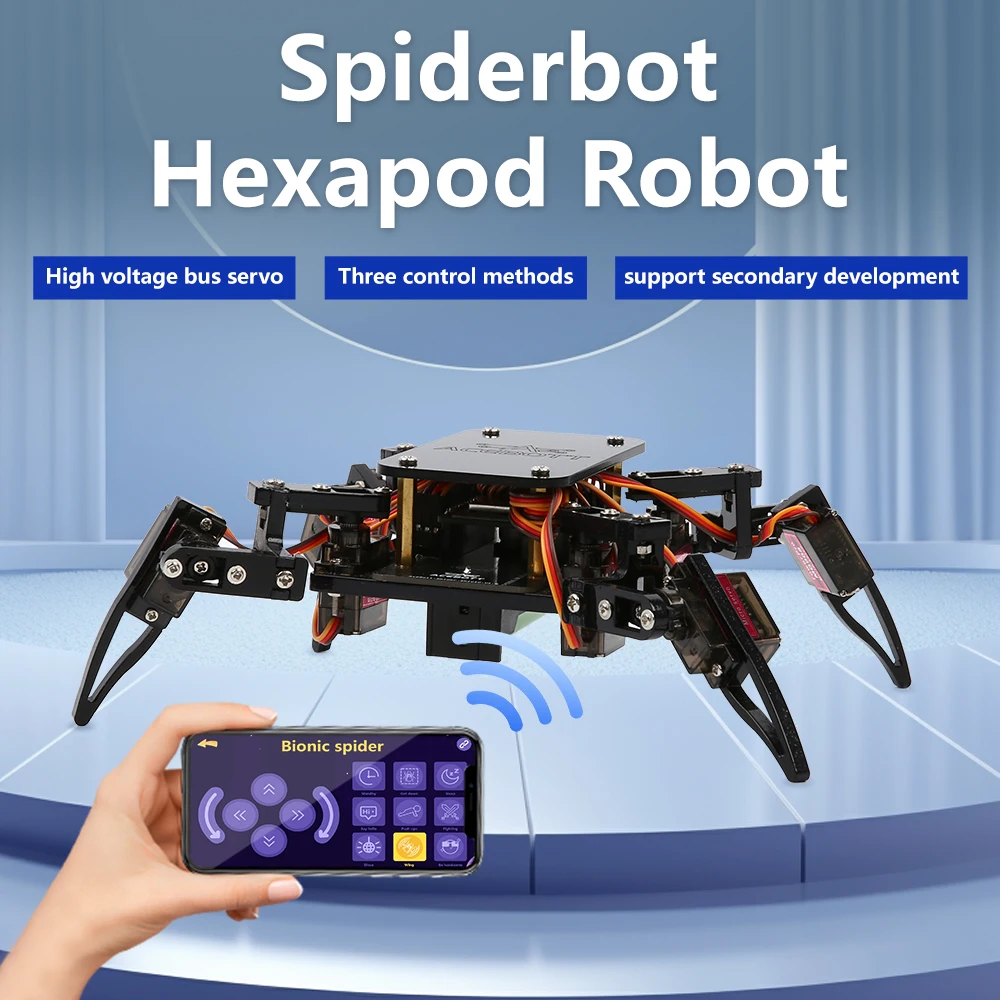 ESP8266 Quadruped Bionic Spider Robot Kit for Arduino