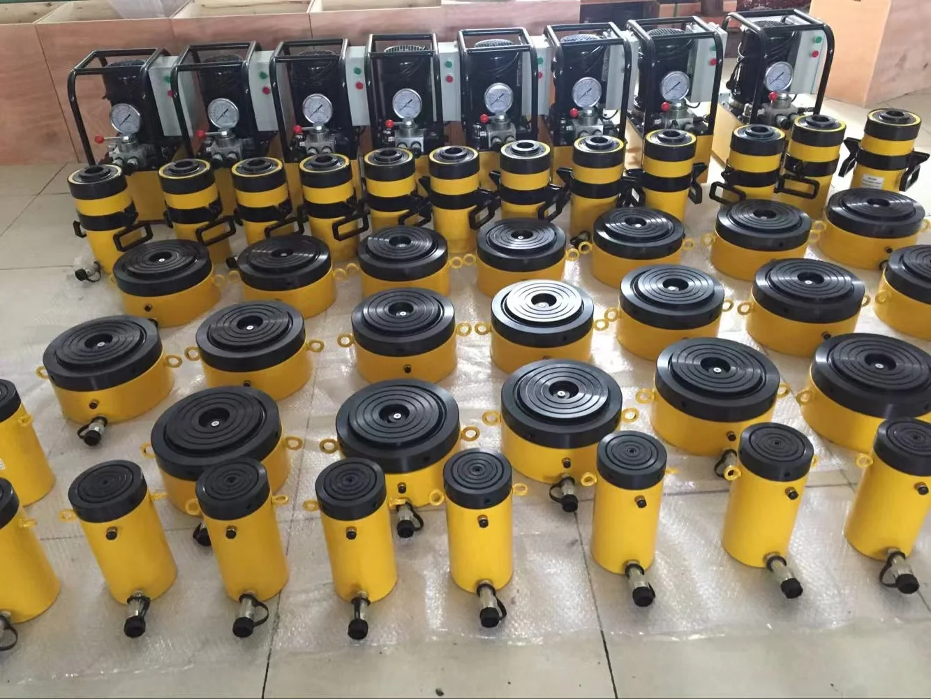 ENERPAC HYTORC SAME Pancake Lock Nut Hydraulic Lift Cylinder Jack Ram ...