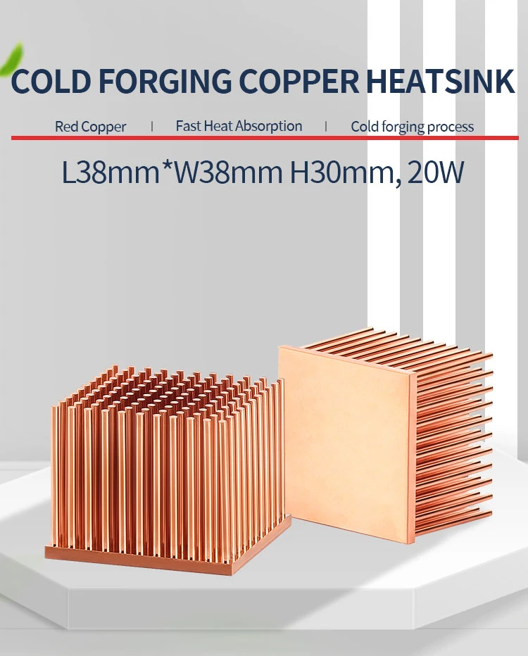Custom Copper Pin Fin Heatsink - Efficient Cooling Solutions