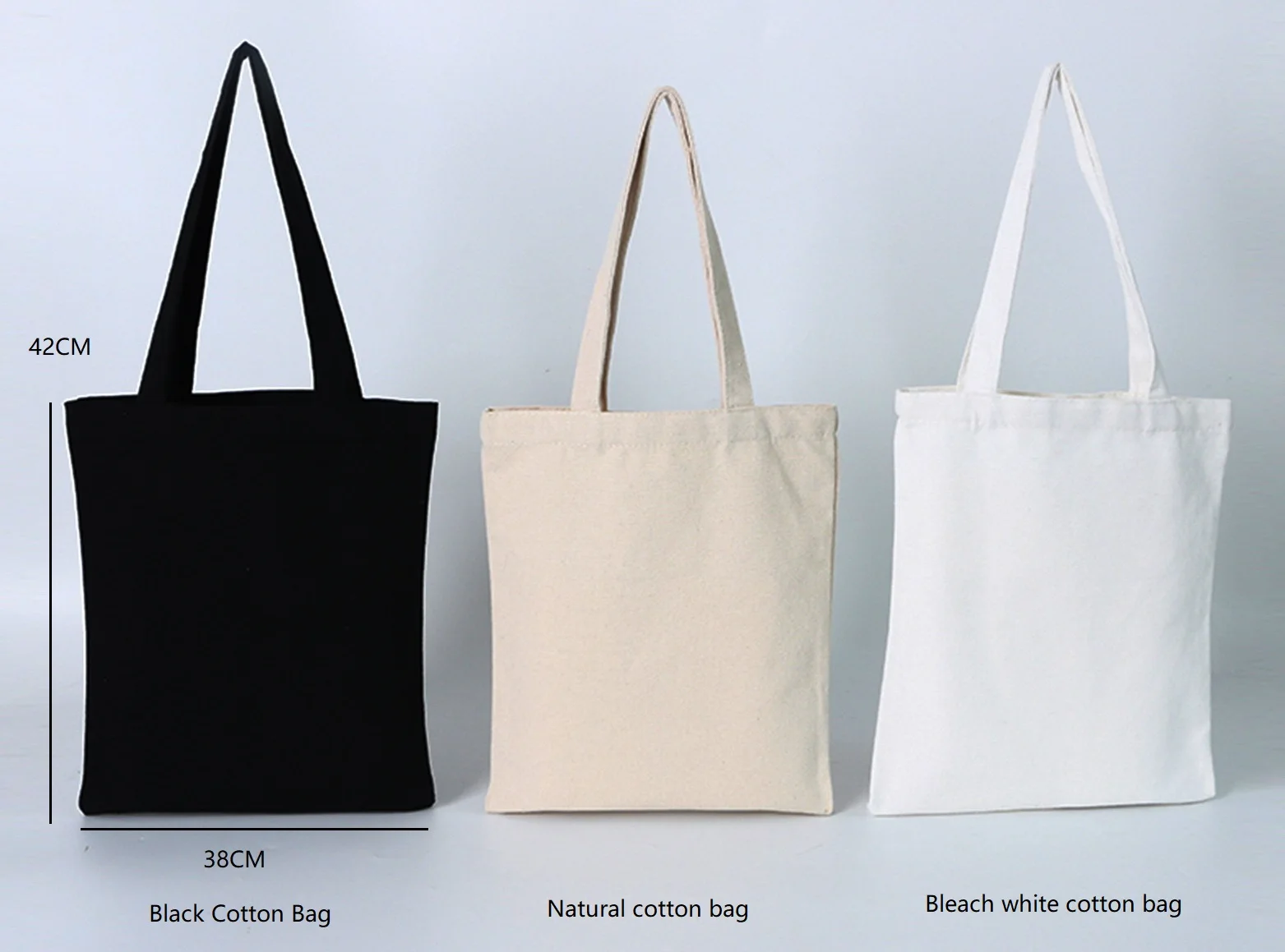 Grs Gots Oeko Tex Bci Certificated Promotion Cotton Shopper Bag Calico ...
