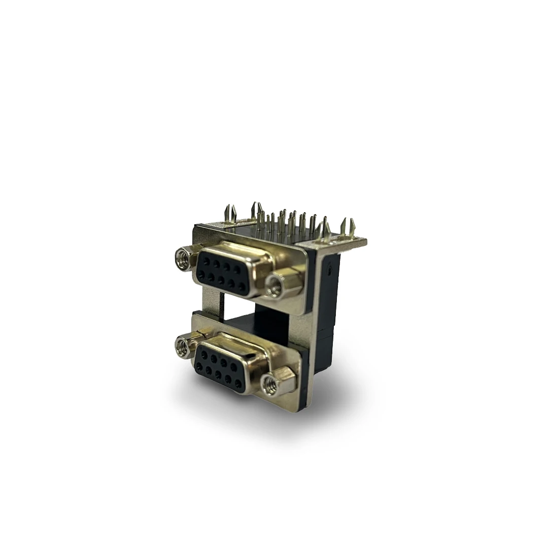 Customized Double Layer Vga Computer Connector 22 Pin Connector Male To ...