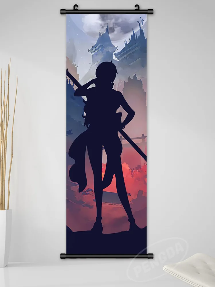 2024 Hot Anime Poster One Pieced Canvas Hanging Picture Roronoa Zoro ...