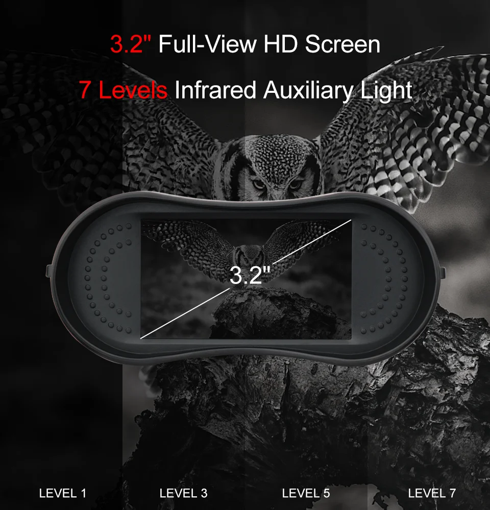 Gvda 4k Night Vision Binocular Camera Device Digital Hunting Telescope ...