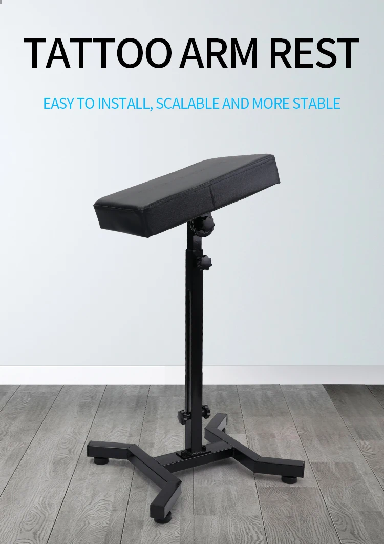 Stainless Steel Tattoo Adjustable Arm Rest Stand Table Leg Rest ...