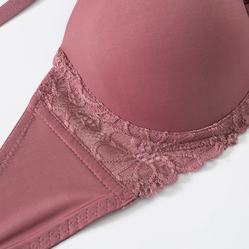 Oem Supplier High Quality Fancy Bra Sets 1/2 Cup T-shirt Bra Luxury ...