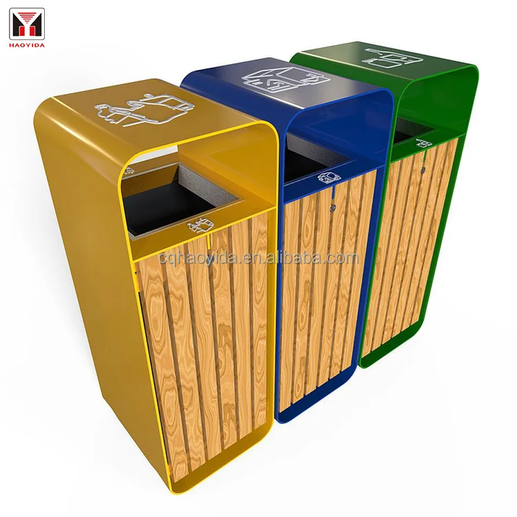 Wholesale Three Compartment Recycle Bin - Sustainable & Durable