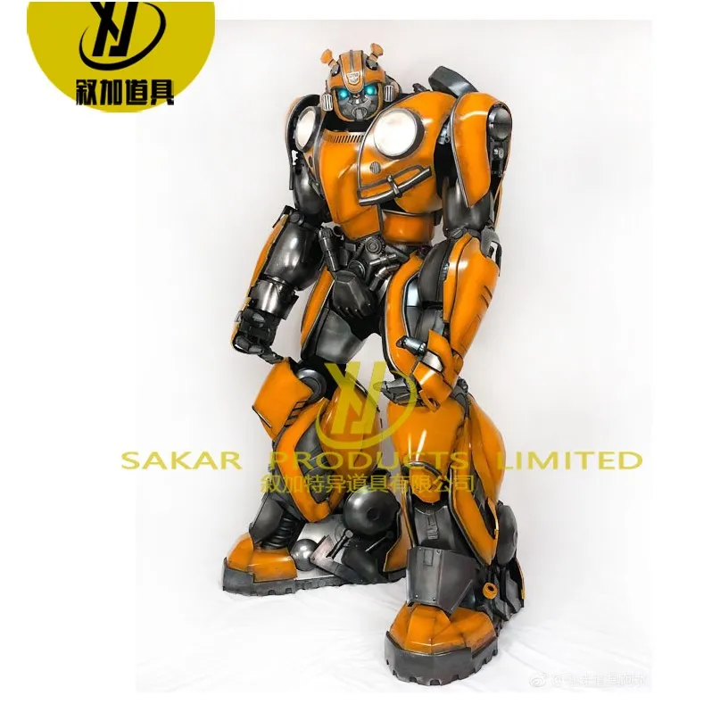 Customized Cosplay Human Size Wearing Robot Led Costume Party Robot Led ...