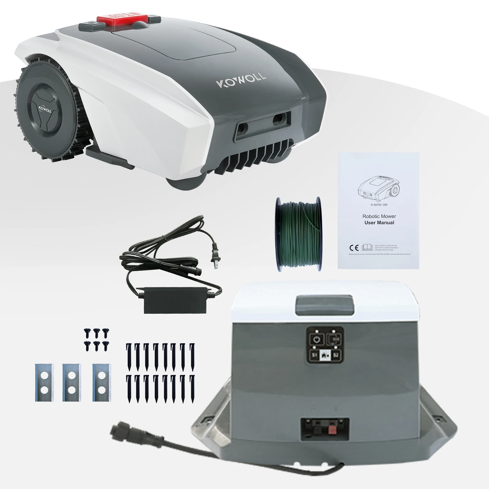 Automatic Grass Trimmer Cutter Machine - Robotic Lawn Mower