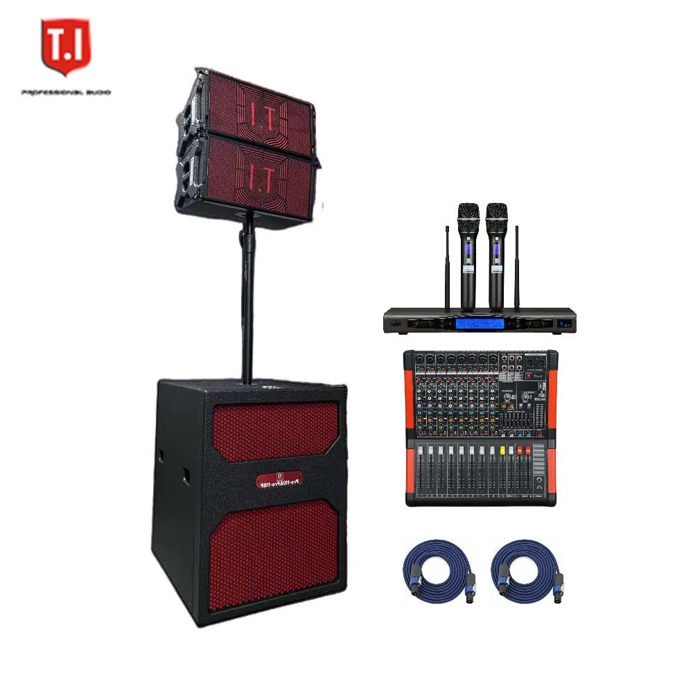 High Quality Audio Center Line Array Speakers Single 10 Inch Sound ...
