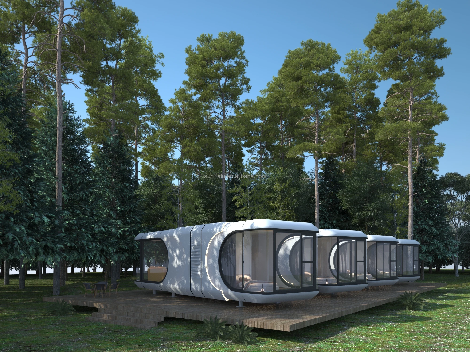 Modular Home Vessel House Space Capsule House Tiny Homes Ready To Ship ...