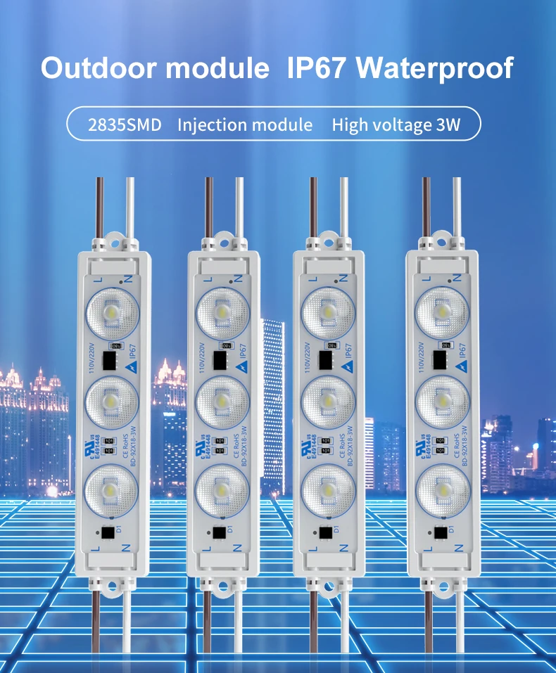 Osram Module Smd 5740 Led Moduls 3w with Lens - 50000hrs