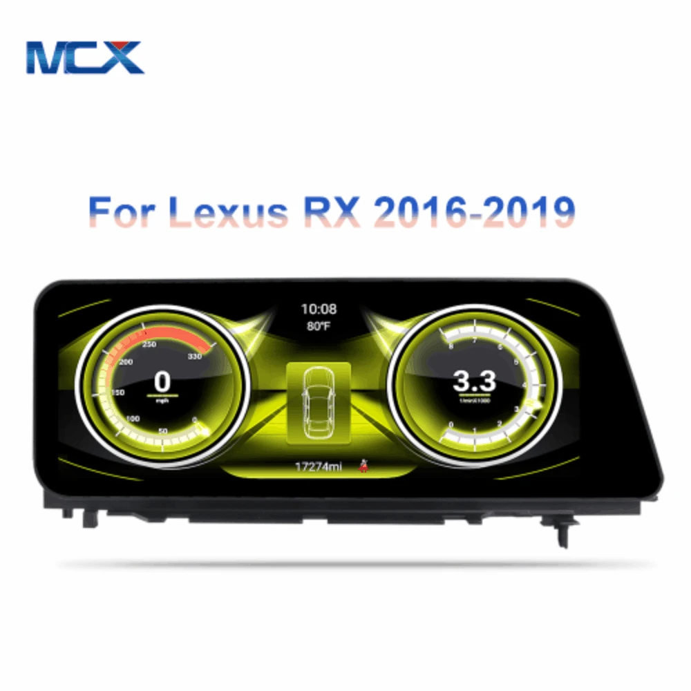 Lexus RX300 Rx450h 2016-2019 - 12.3 Inch Android 9.0 Headunit