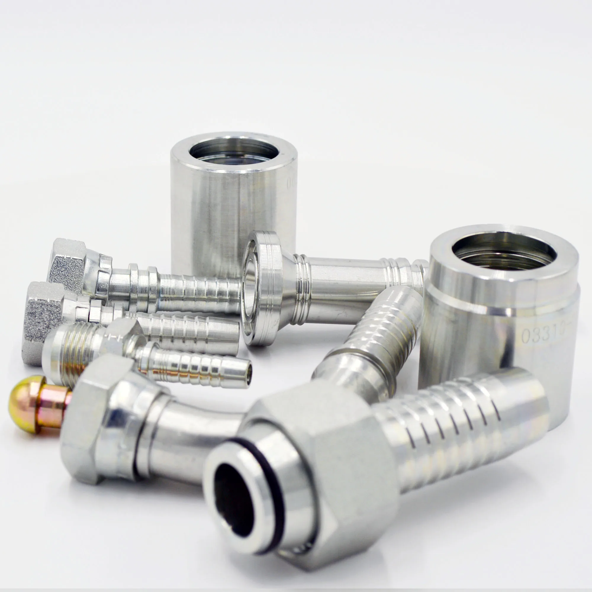 Hot Sale Crimping Hose Ferrule 00110 03310 00200 Pipe Sleeve Hydraulic Fitting Hose Ferrule ...