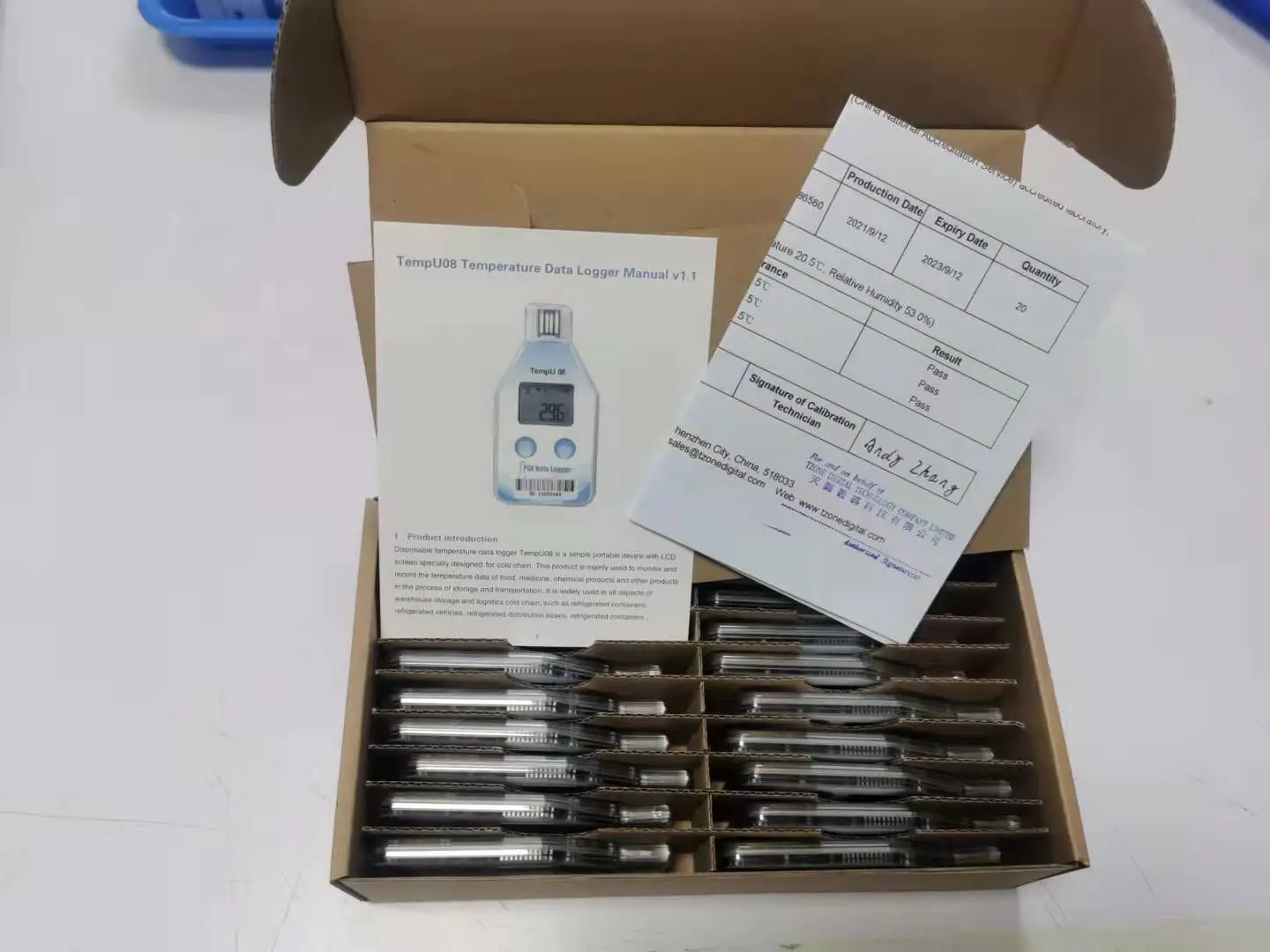 Single Use Temperature Data Logger For Pharma Transport - Buy Pharmaceutical Temperature ...