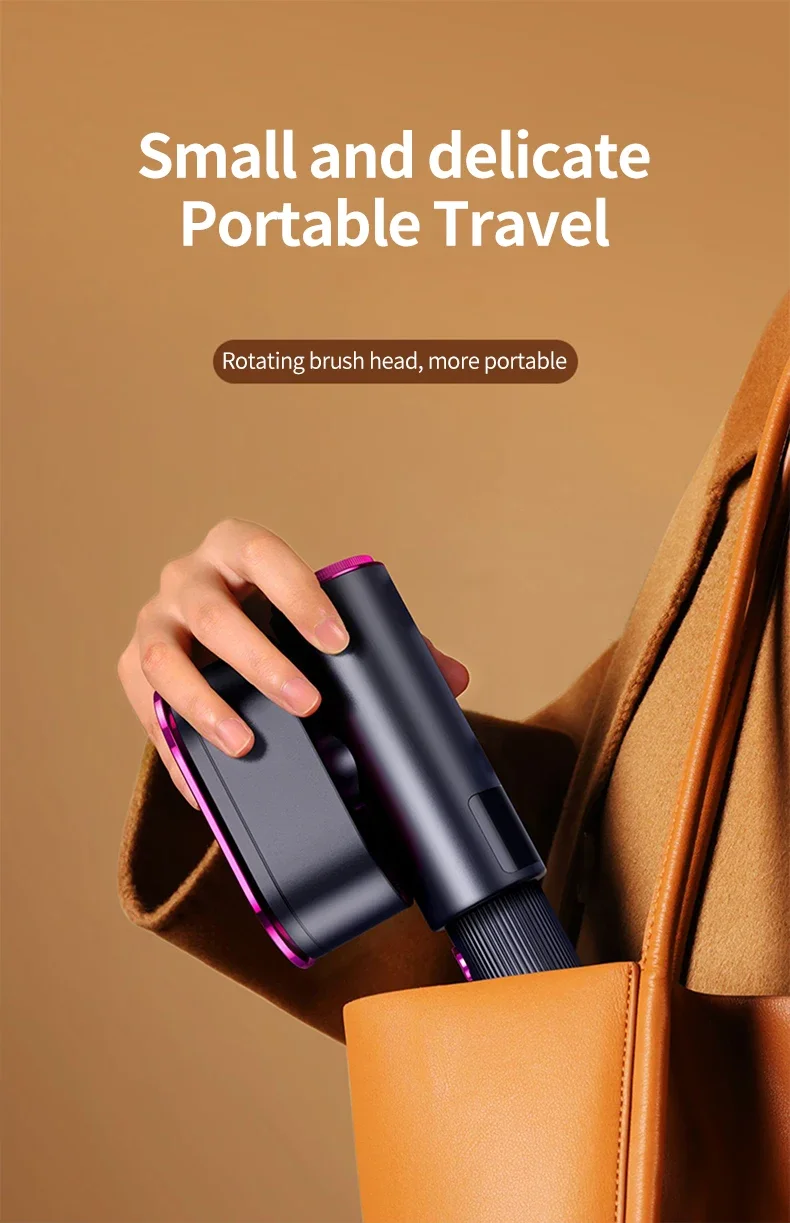 Portable Handheld Garment Steamer Iron Mini 3 In 1 Vertical Rotatable ...