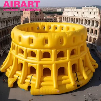 Custom Models Iconic Inflatable Buildings,Giant Inflatable Castle ...