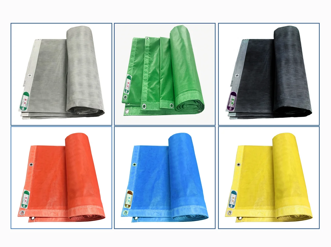 Fireproof PVC Mesh Fabric Safety Net for Construction Scaffolding Net ...