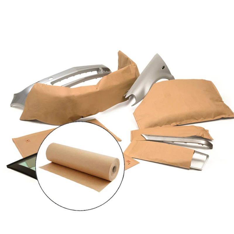 Protective Packaging Cohesive Kraft Paper Rolls For Wrapping Furniture ...