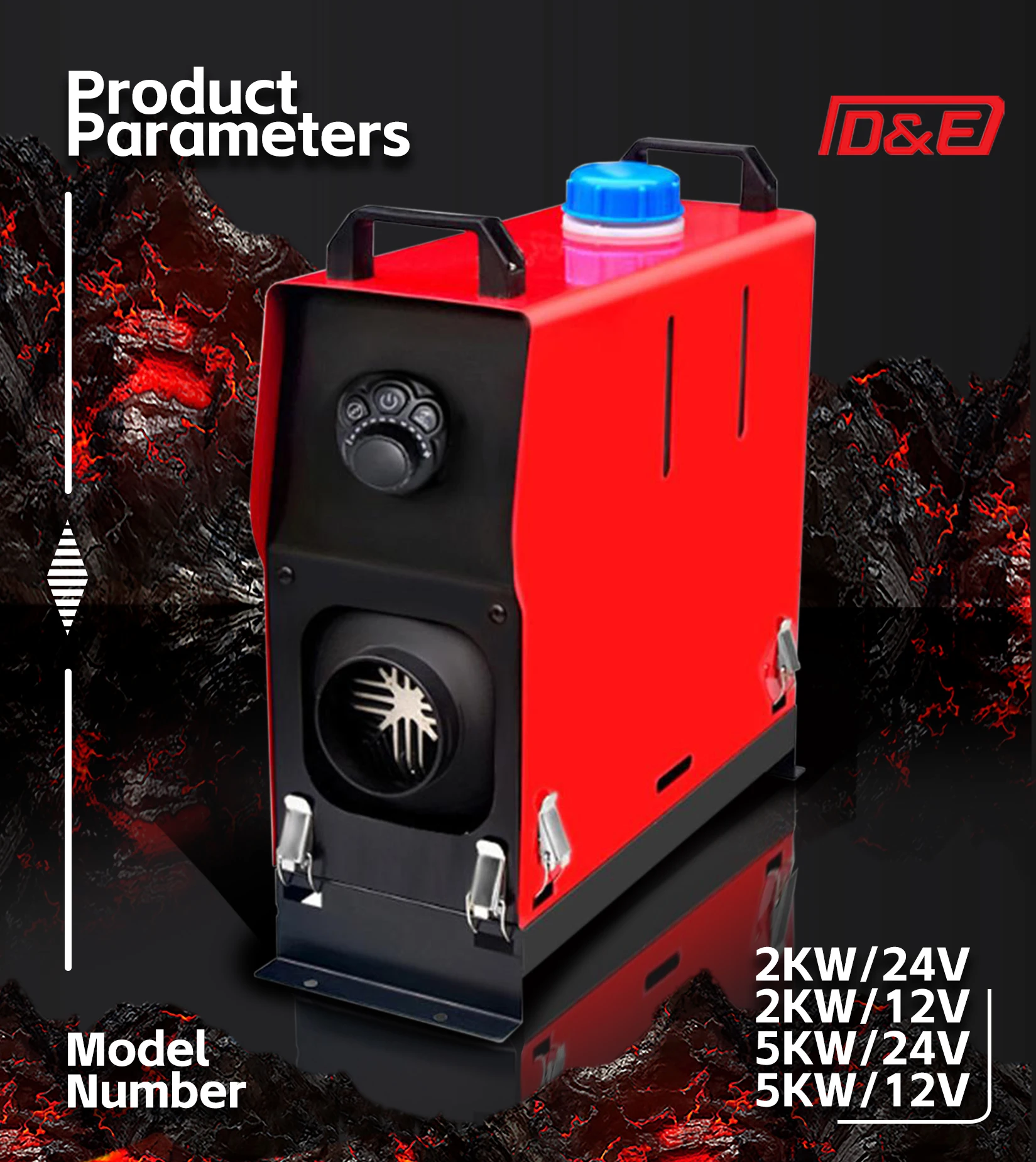 2KW 5KW Diesel Heater - Reliable Heating for Rvs & Boats