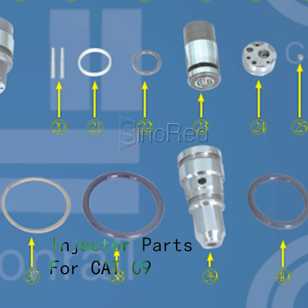 Fuel Injector Parts For Caterpillar Cat Engine C9 Series - Buy Fuel ...