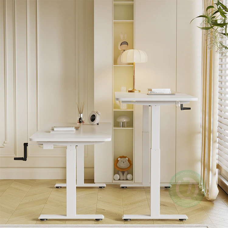 Lift Adjustable Pneumatic Desk Lift Office Modern Adjustable Stand Up ...