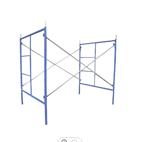 Galvanized Steel Walk-through Scaffold Facade Arch Ladder A H Frame ...