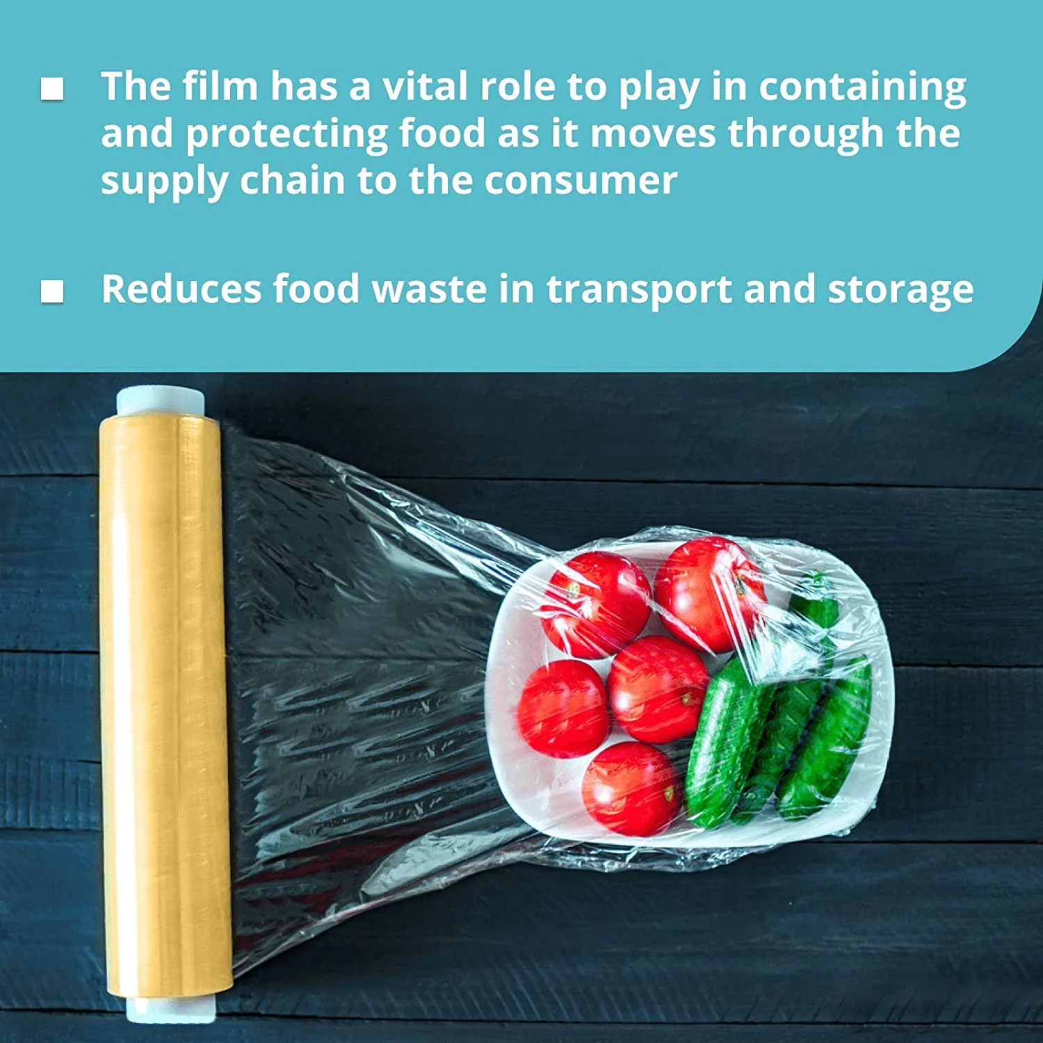 Clear Ldpe Compostable Cling Wrap Film/food Grade Wrap/plastic Stretch Film For Food Wrap - Buy ...