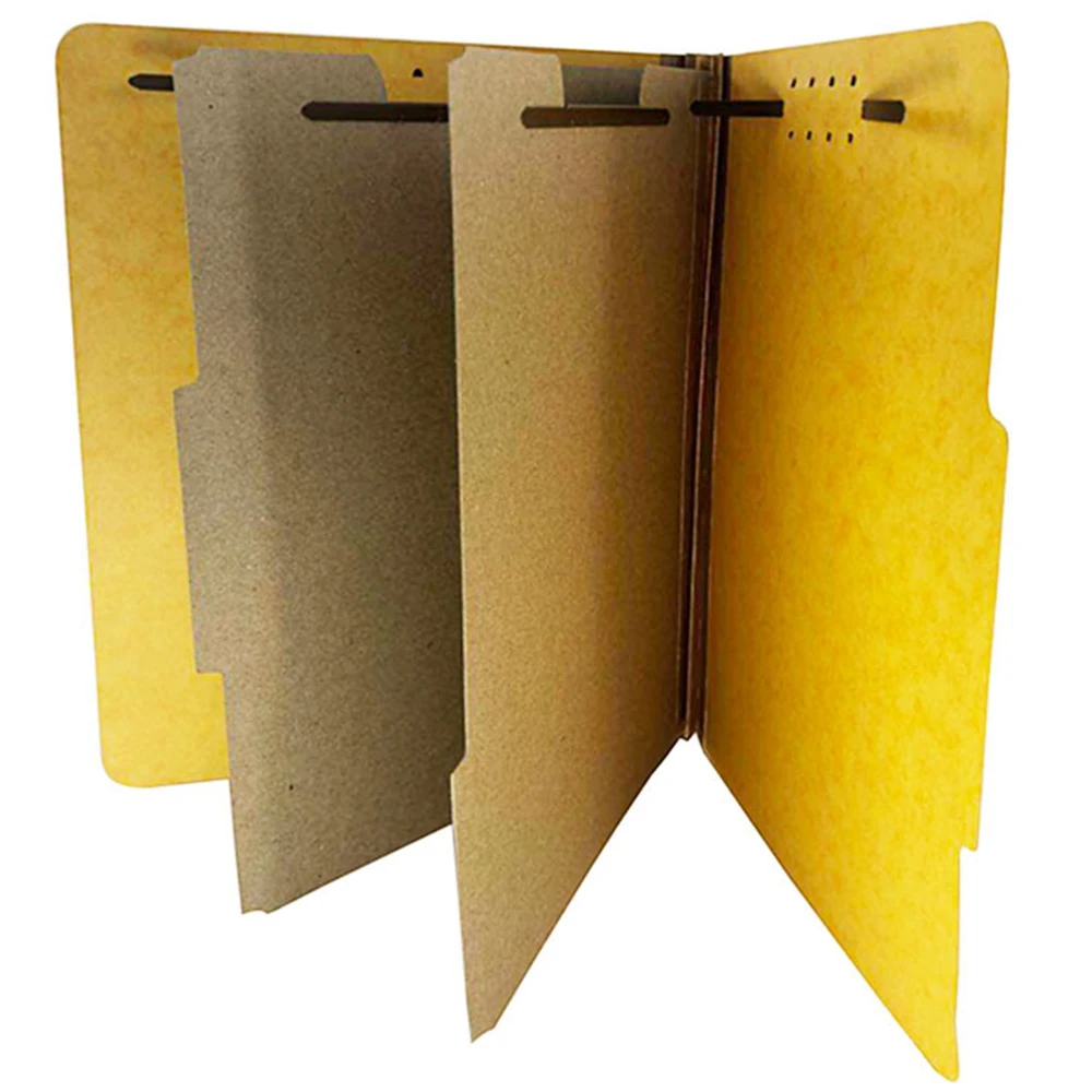 Classification Folder with 2 Dividers - Ideal for Documents