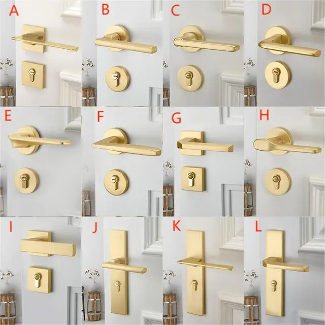Sturdy Gold Heavy-duty Commercial Door Lever Lock At Wholesale Pricing ...