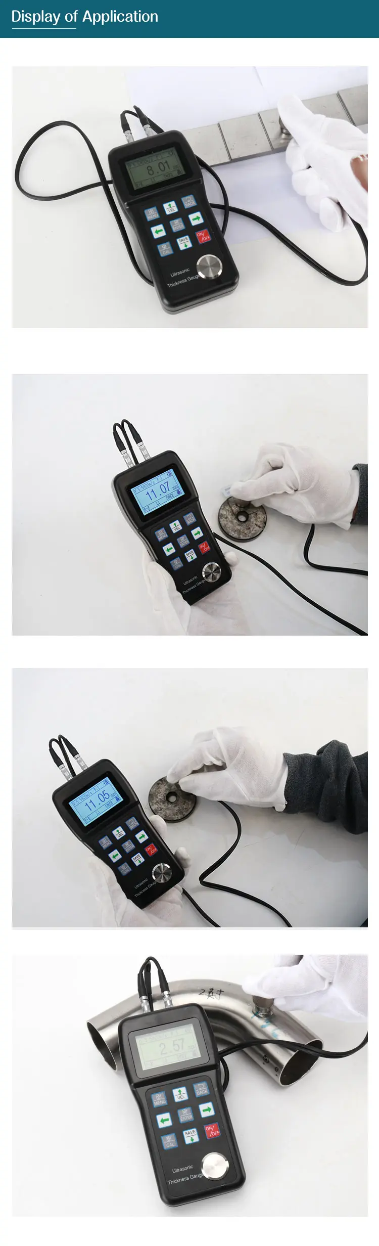 AG-170 through Coating Ultrasonic Thickness Gauge for Industrial Use