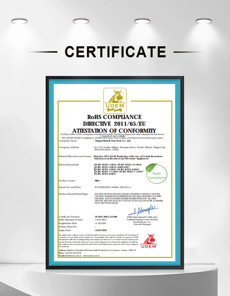 Diesel Engine Element Truck Fuel Filter FS20020 FS20019 53C0945 FS20021 ...