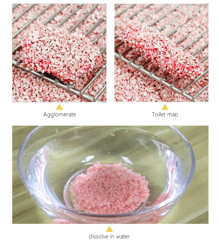 Crush Pink Tofu Cat Litter Supplier Bsci Factory Oem Bulk Flushable Clumping Cat Litter Tofu