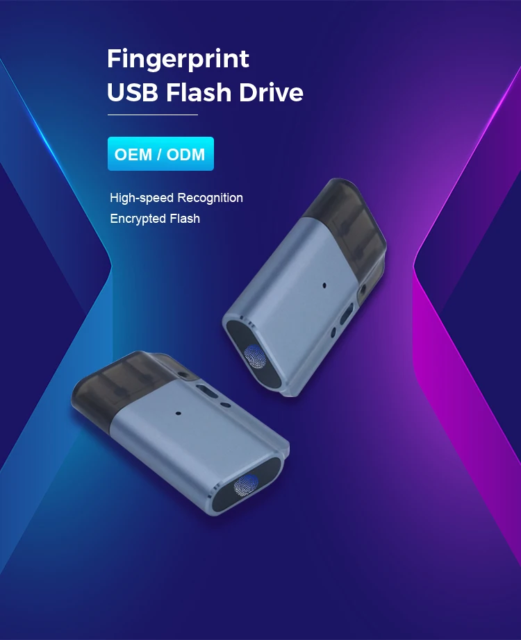 Flash Drive Military Grade Secure Fingerprint Encrypted Usb Flash Drive ...
