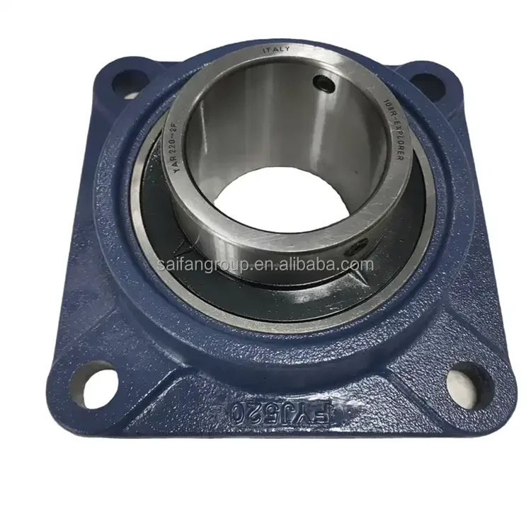 Square Flanged Y-bearing Units Fyj30kf Fyj506 Ysa206-2fk 4 Bolt Flanged Bearing With Adapter ...