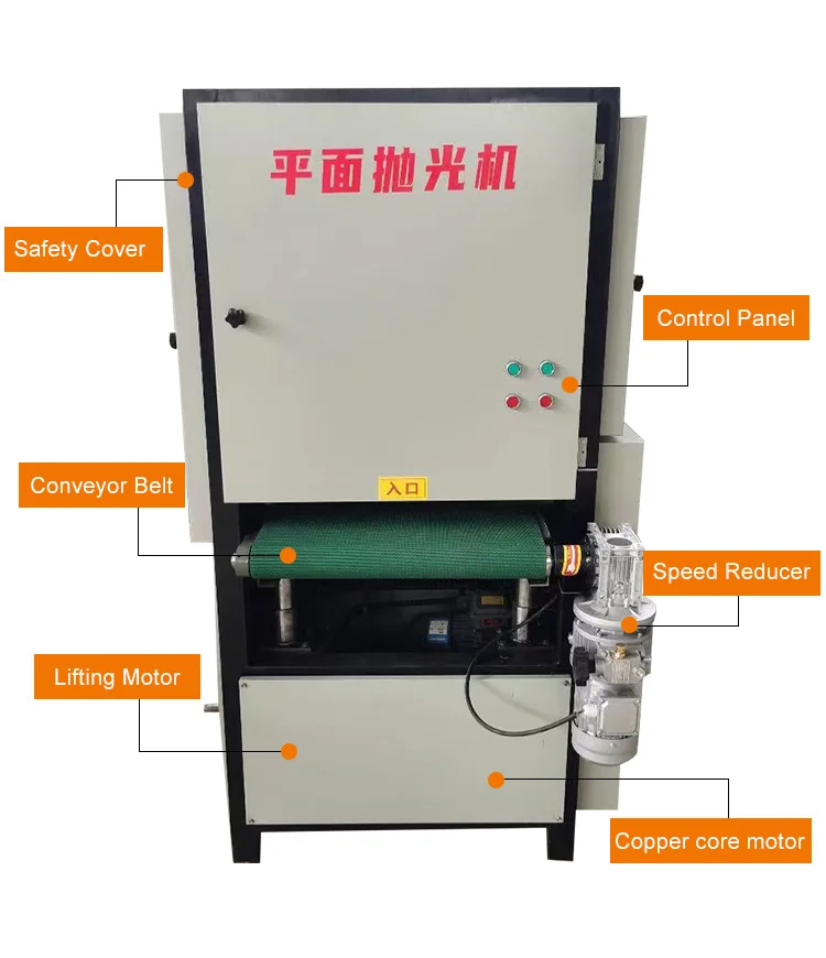 Flat Edge Mirror Polishing Machine Abrasive Belt Flat Polishing Machine ...