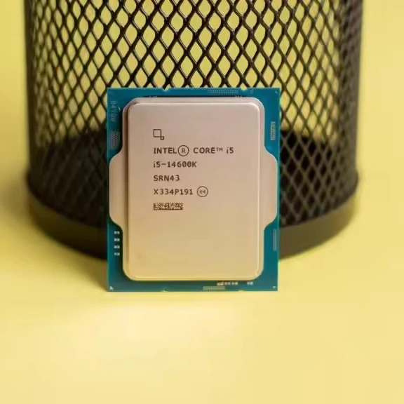 Desktop 14th Gen Gaming Cpu Lga 1700 14 Cores I5 Processor 14600 14600k 14600kf I5 Core ...