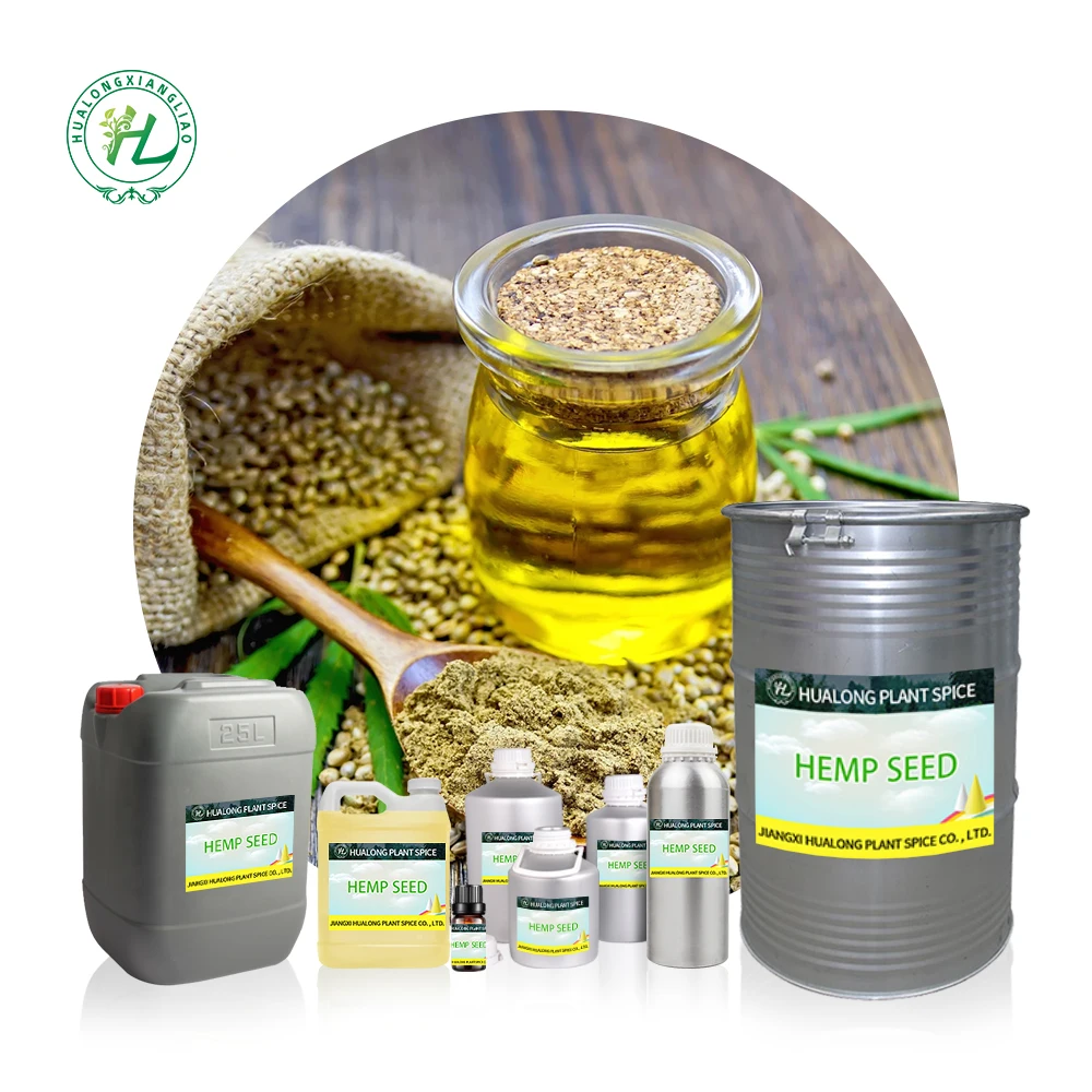 Premium Hemp Seed Oil for Skin Hair Face - 100% Pure Natural Plant ...