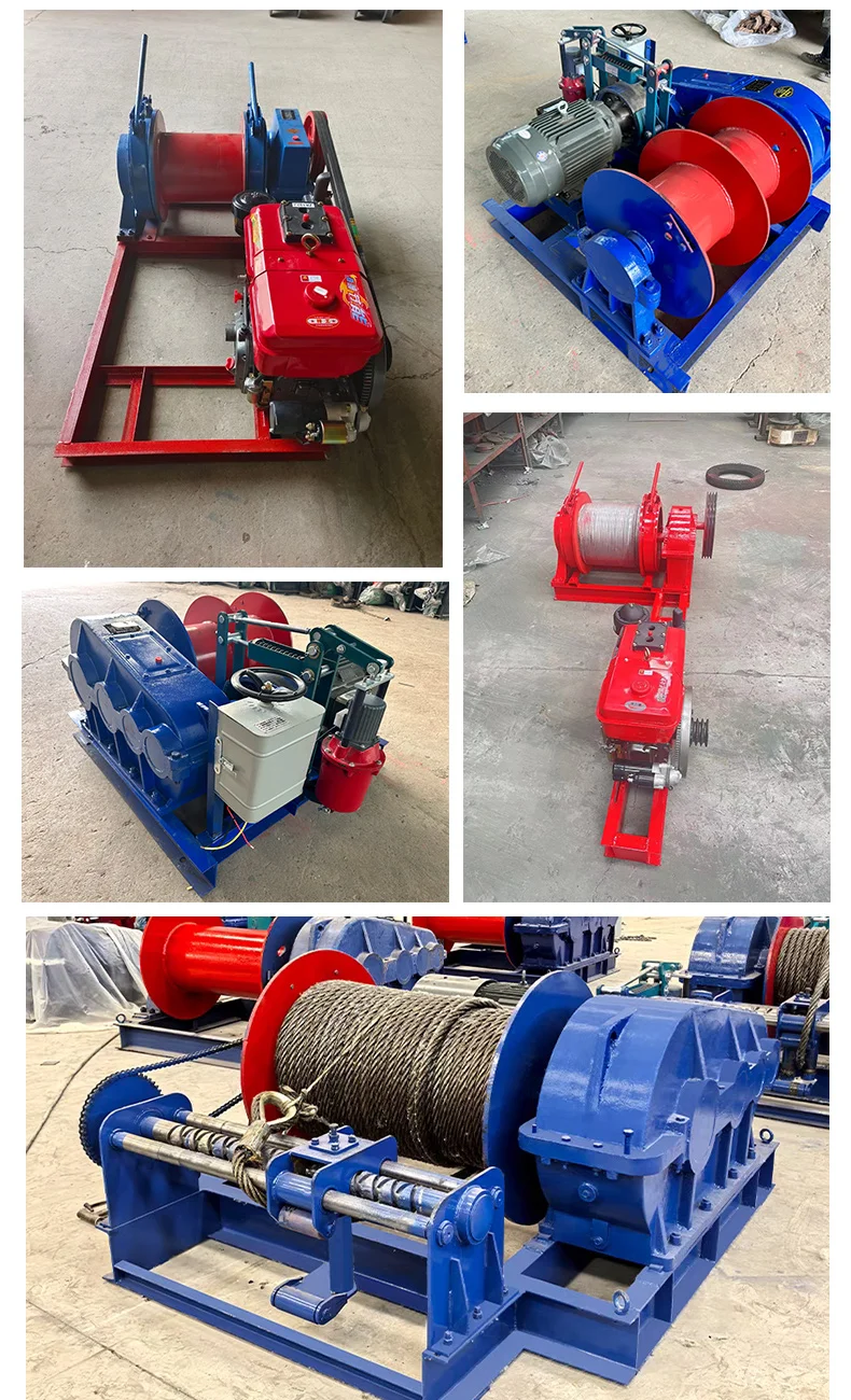Immersive Electric Winch Wire Rope for Mining Hoisting Portable Cable ...