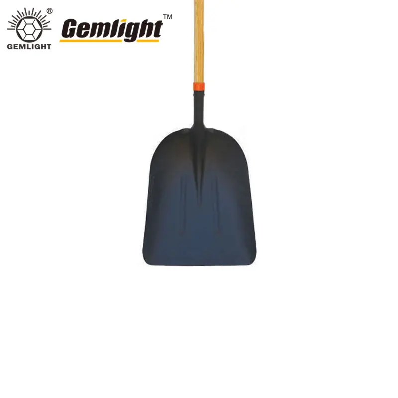 Offset Spade - D-Grip Hardwood Steel Shovel for Farming