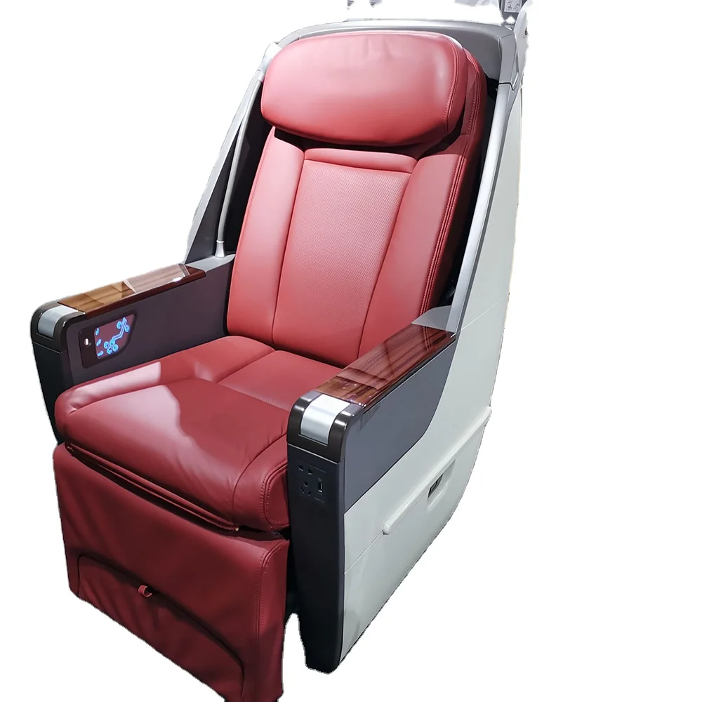 Single Luxury VIP seat for High speed railway with function of 180 ...