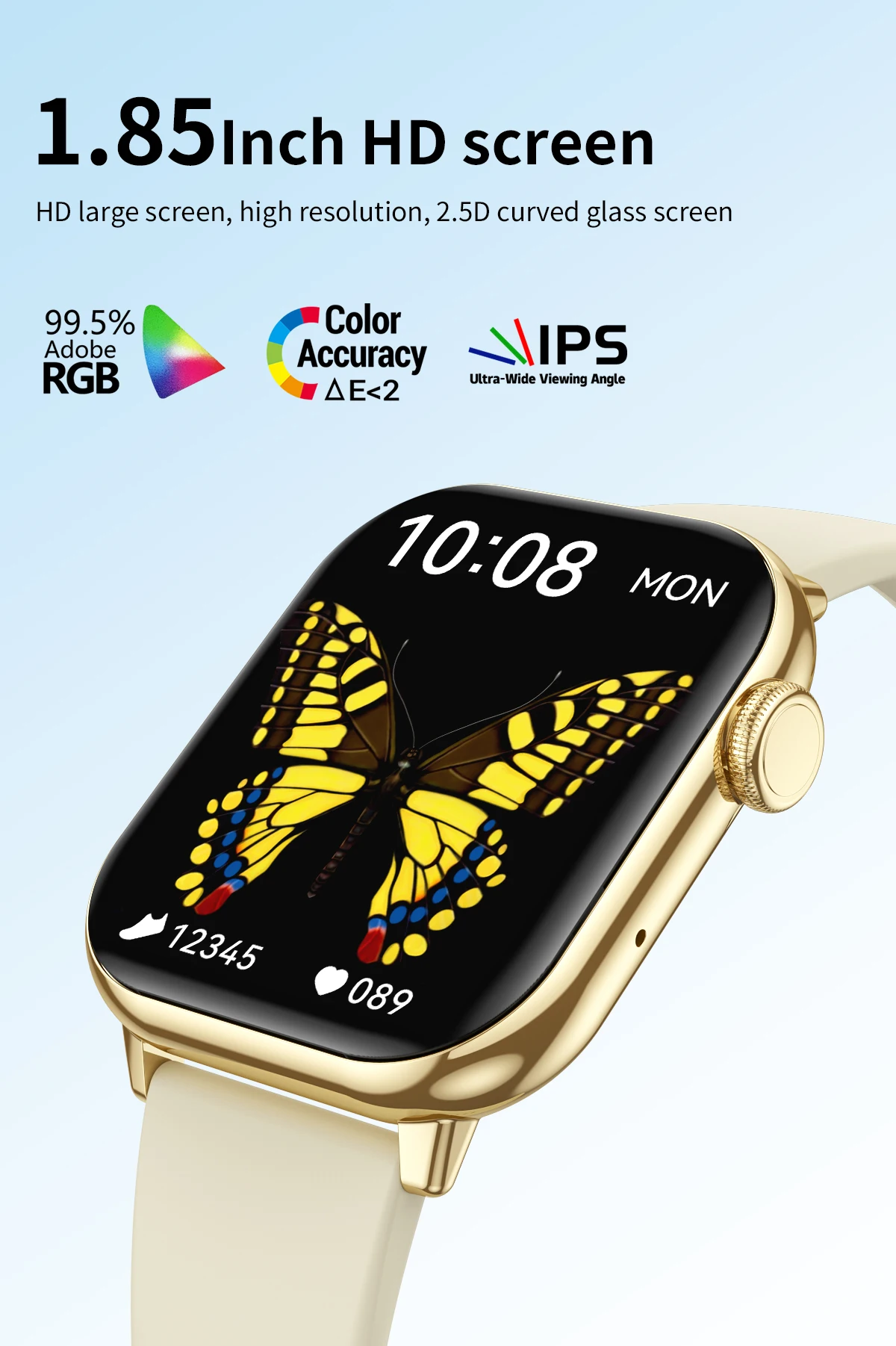 DF DT M2 SMART WATCH Multiple Sports Mode High Screen Display Ratio ...